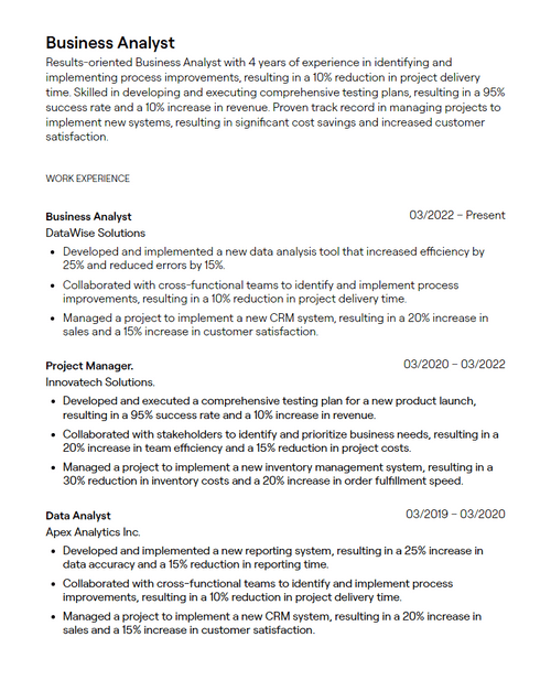 13+ Data Analyst Resume Examples [with Guidance]